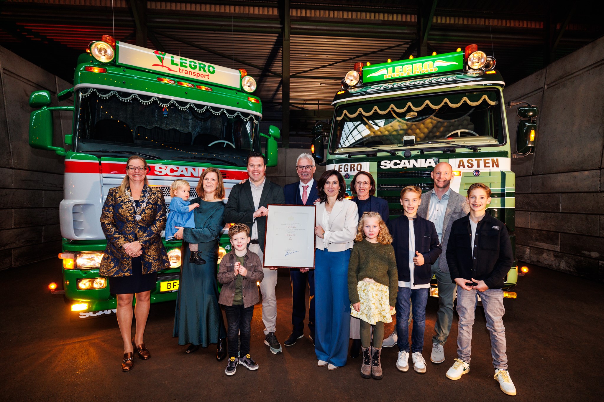 Legro awarded Royal Predicate | Mushroombusiness